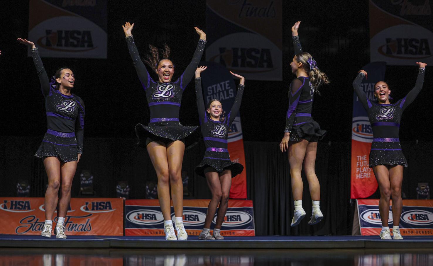 IHSA Competitive Cheer State Finals brings hundreds