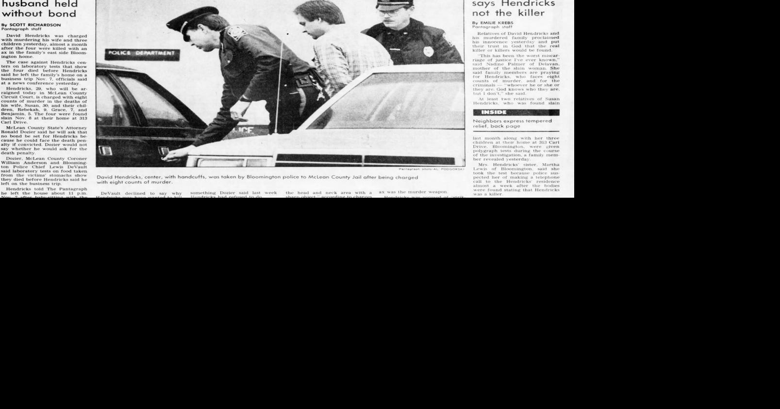 Dec. 5, 1983: 8 murder counts for David Hendricks