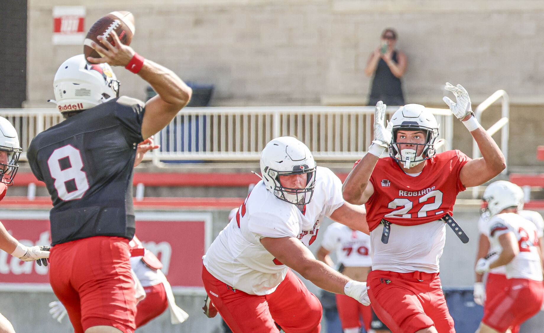 News and notes from Illinois State football's scrimmage
