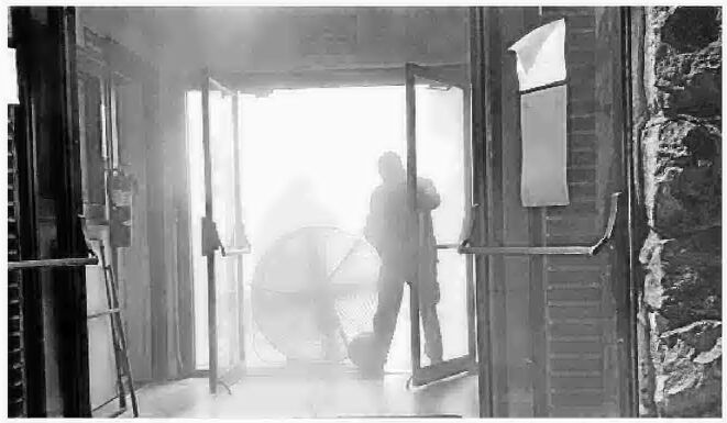 'Wild' fire sparks teamwork