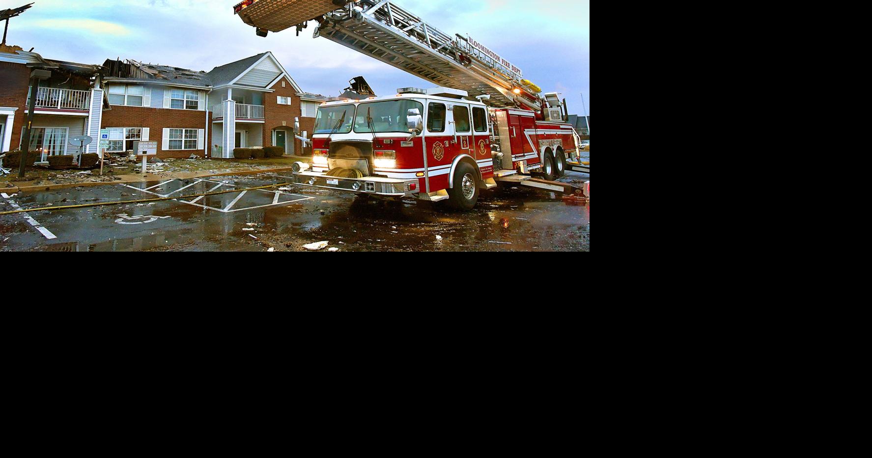 36 people displaced in Bloomington apartment fire