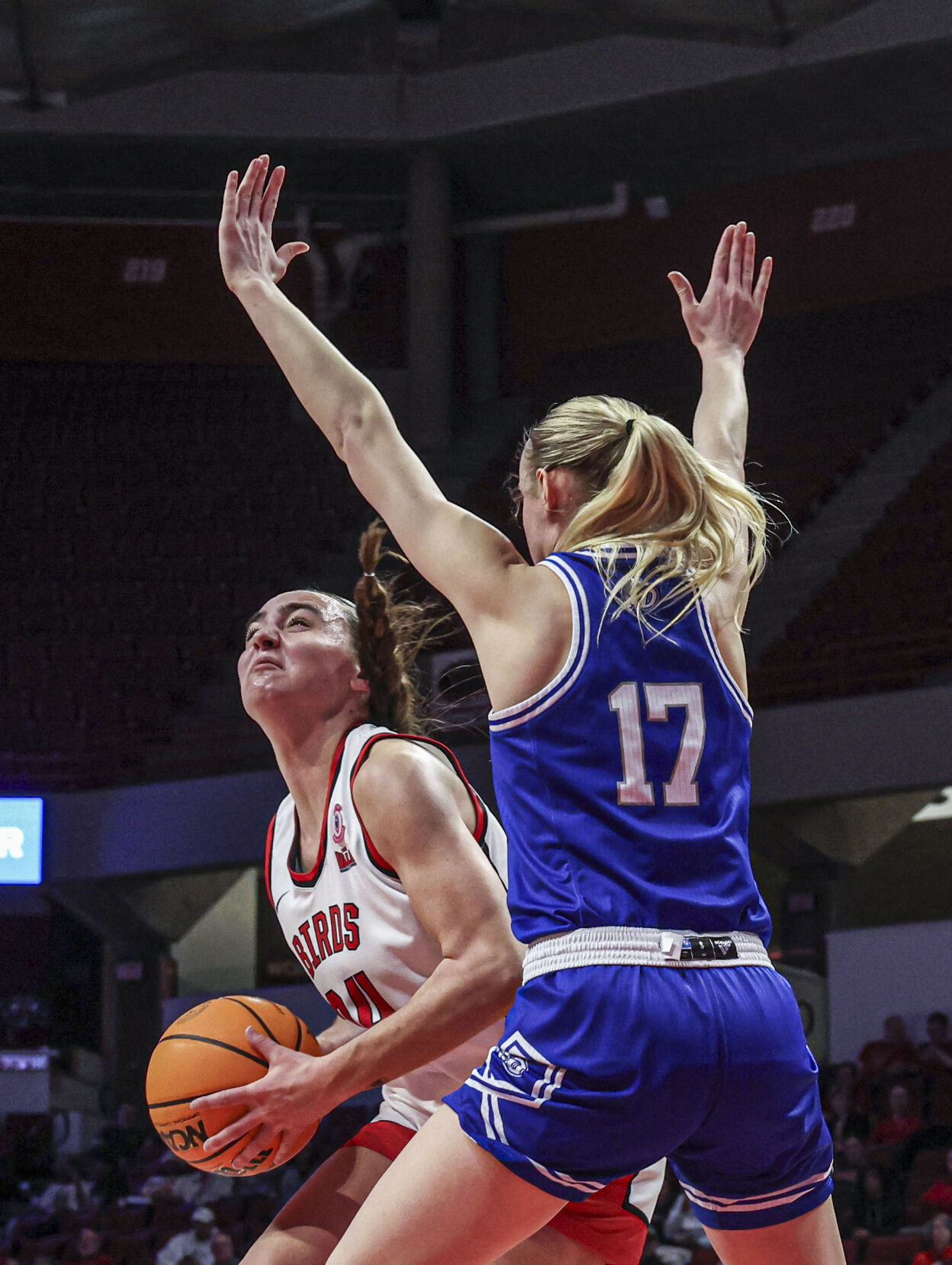 Photos: Drake visits Illinois State in Missouri Valley Showdown at ...