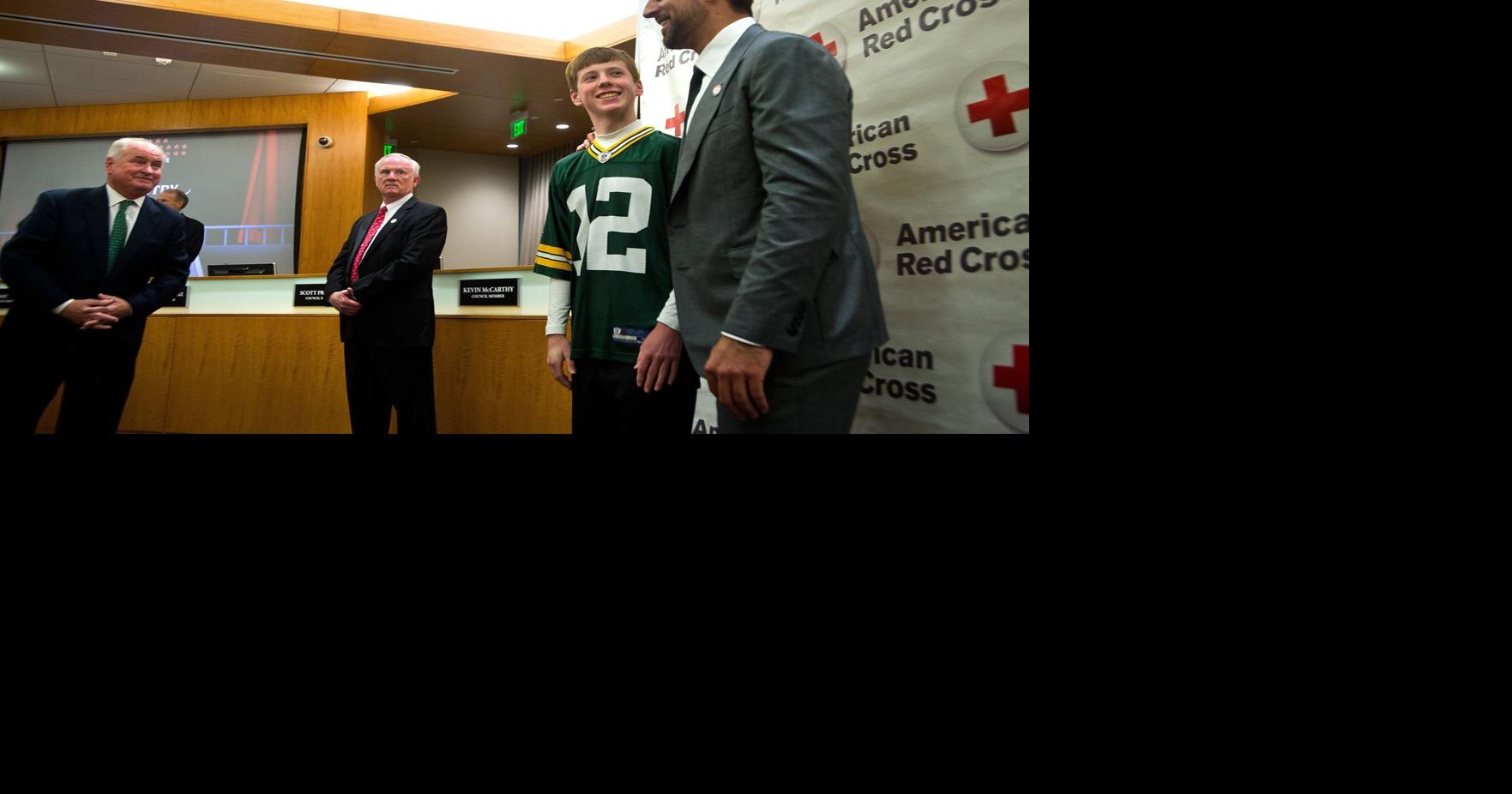 Rodgers back on familiar turf for Red Cross event