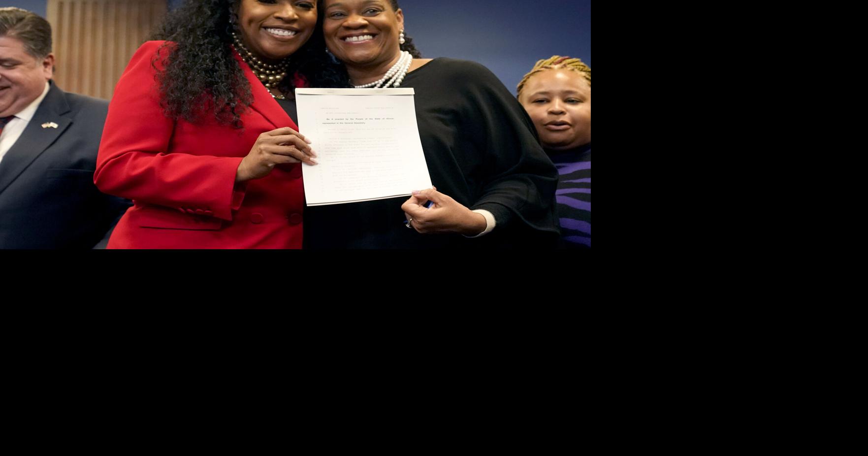 Jehan Gordon Booth and Kimberly Lightford