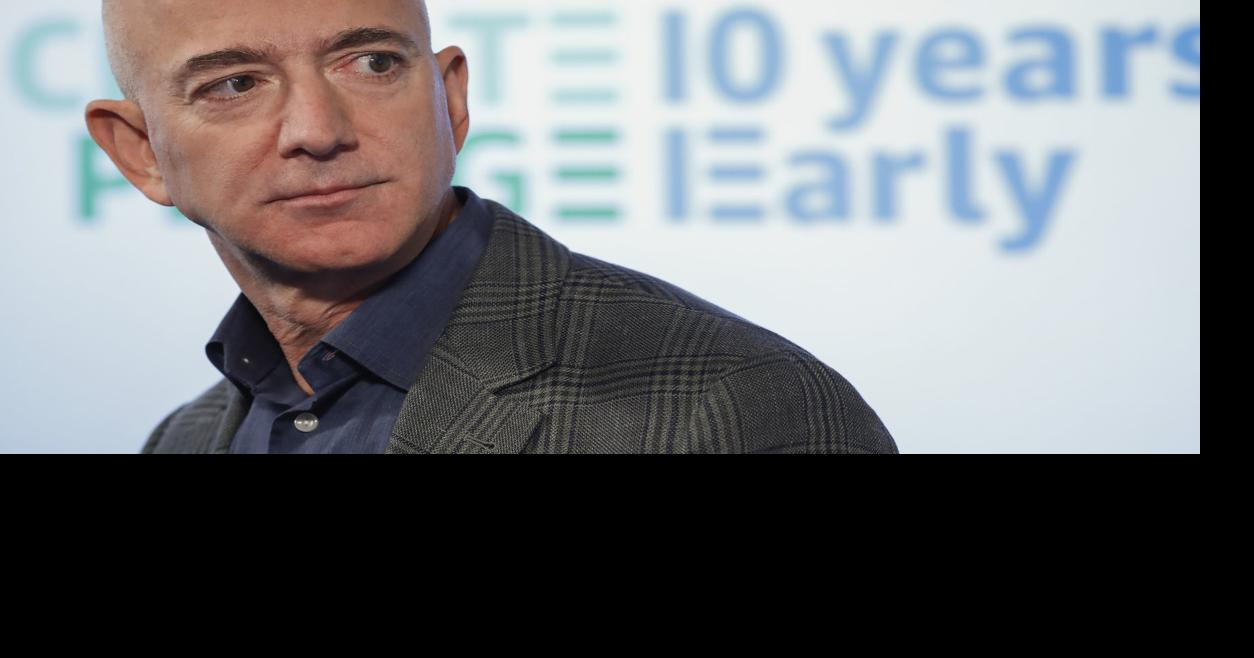 Video shows Jeff Bezos driving Rivian truck