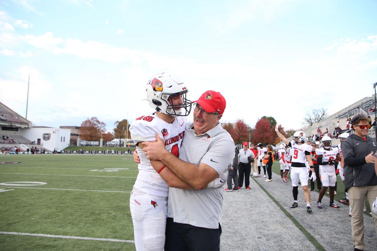 Brock Spack wins 100th game as Illinois State coach