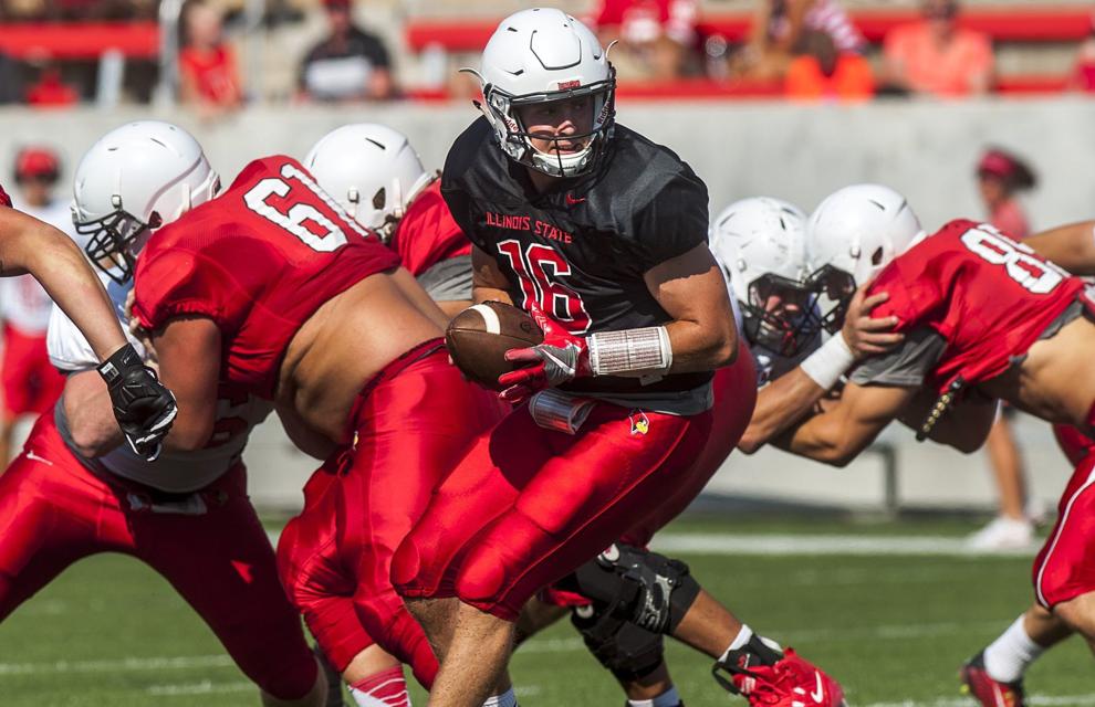 Photos: Illinois State football holds intrasquad scrimmage