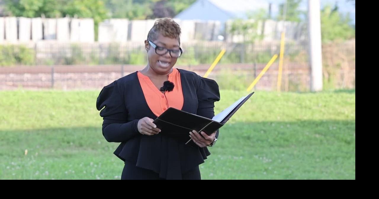 Video: Chemberly Harris announces run for mayor of Normal