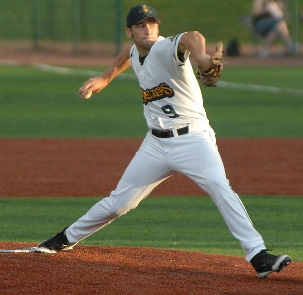 Blewett throws first complete-game shutout in CornBelter history