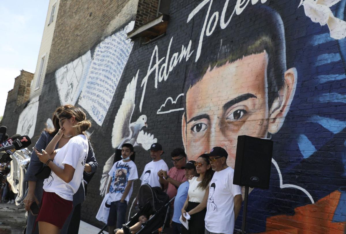 Family of Adam Toledo speaks at mural painted in his honor, establishes ...