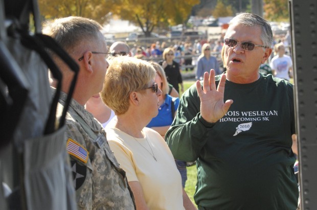 Black Hawk landing at IWU honors fallen graduate