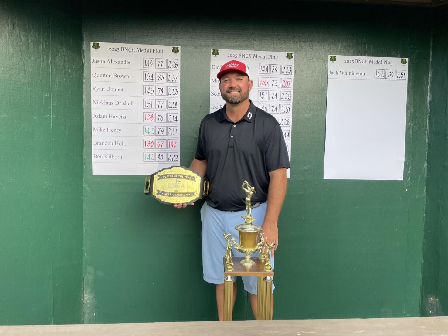 Red hot Brandon Holtz sails to Medal Play championship