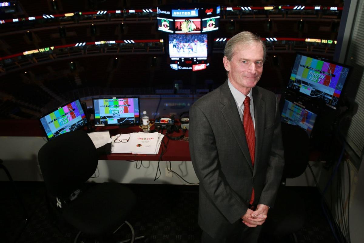 Next season will be the last for Chicago Blackhawks announcer Pat Foley