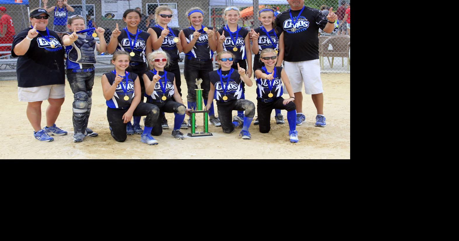 Little girls produce monster softball season