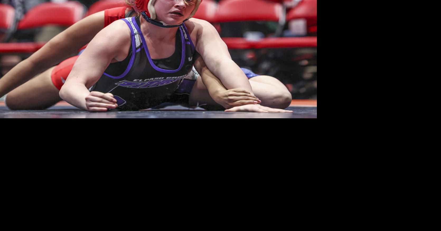 El Paso-Gridley's Hamilton among eight area girls wrestling state ...