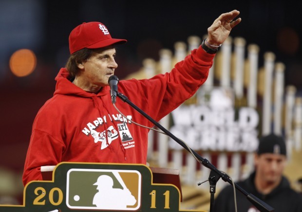 St. Louis Cardinals' manager La Russa retires