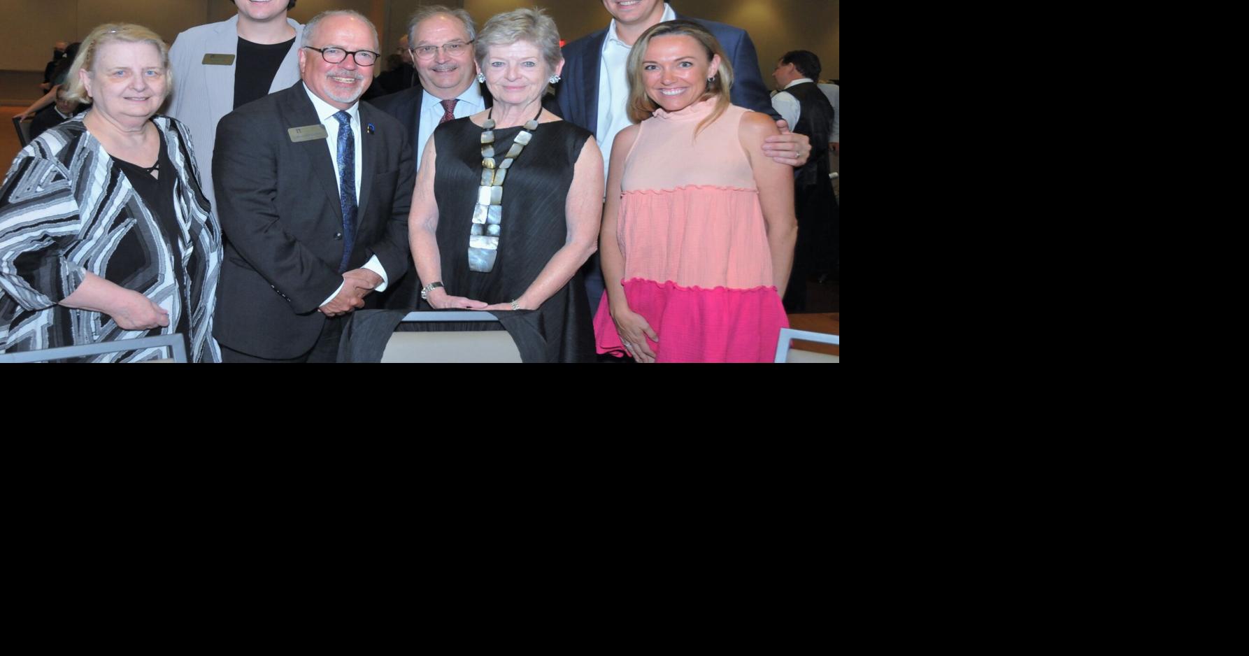 Janet Hood, Joshua Crockett, Heartland Community College President ...