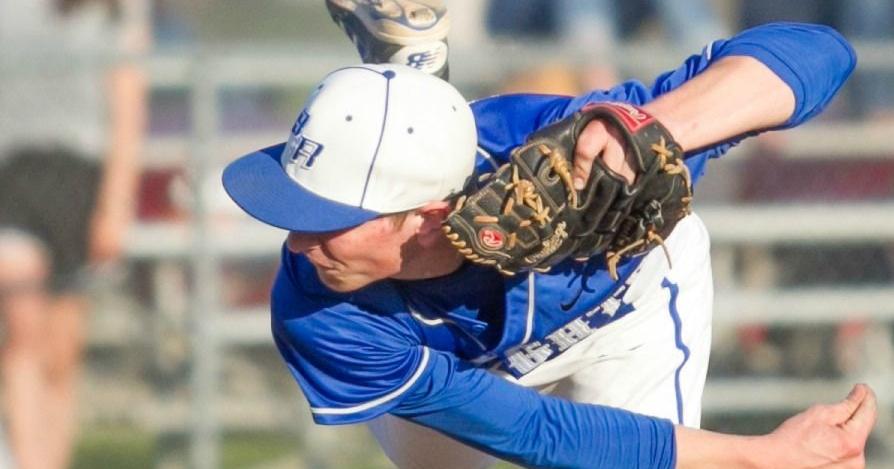 Williamson finding the strike zone for Blue Ridge baseball
