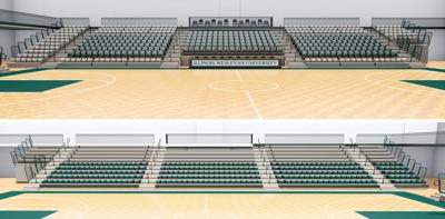 New Shirk Center seating to bump up comfort