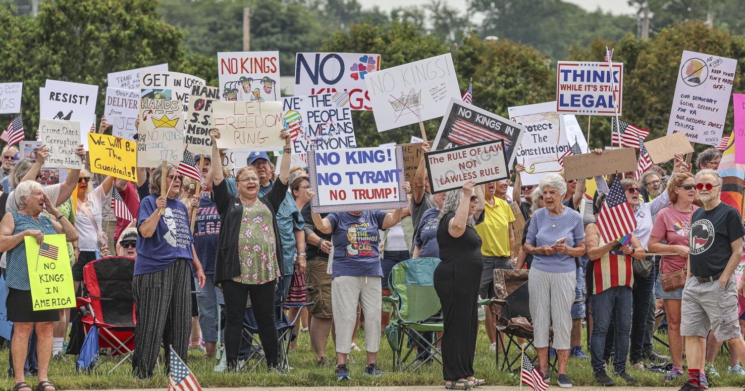 'No Kings' protest, one of hundreds held throughout US, draws over ...