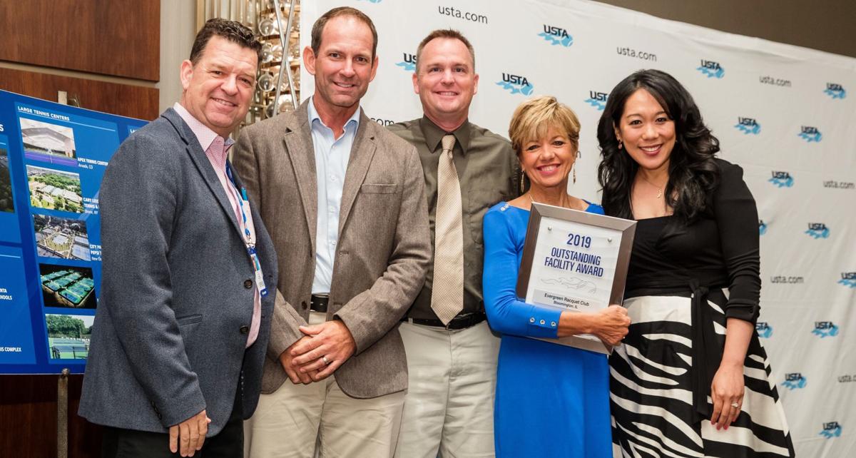 USTA honors Evergreen Racquet Club with Outstanding Facility Award