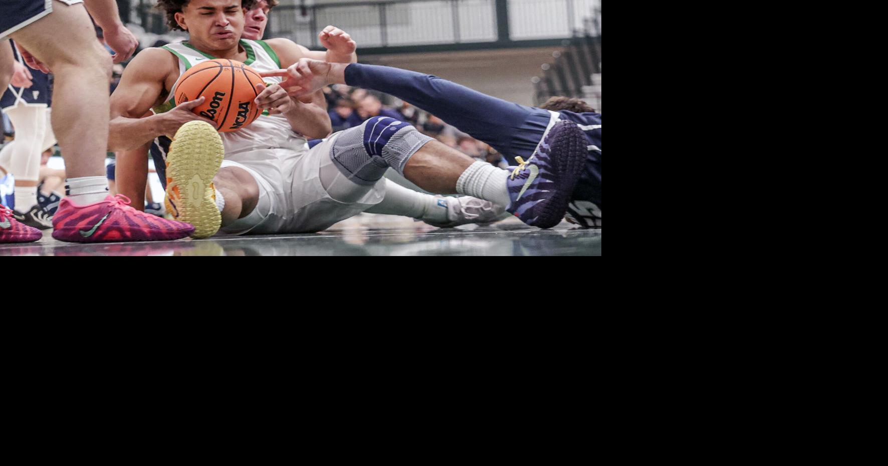 Photos: University High School vs Fieldcrest boys basketball during the ...