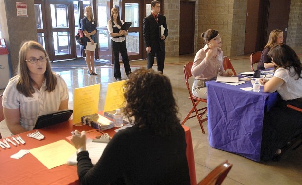 ISU’s job fair has optimism for paid interns