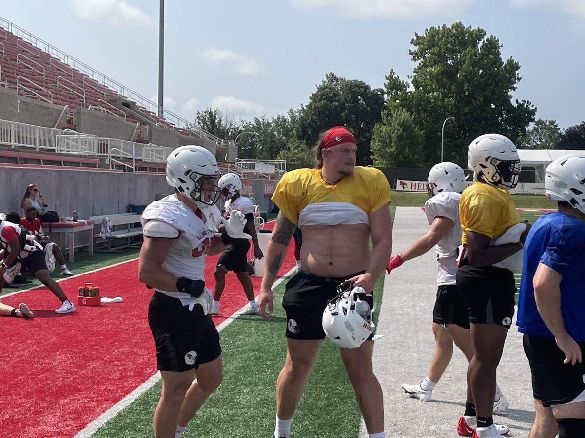 Illinois State veteran lineman Jason Lewan recovering from serious injury