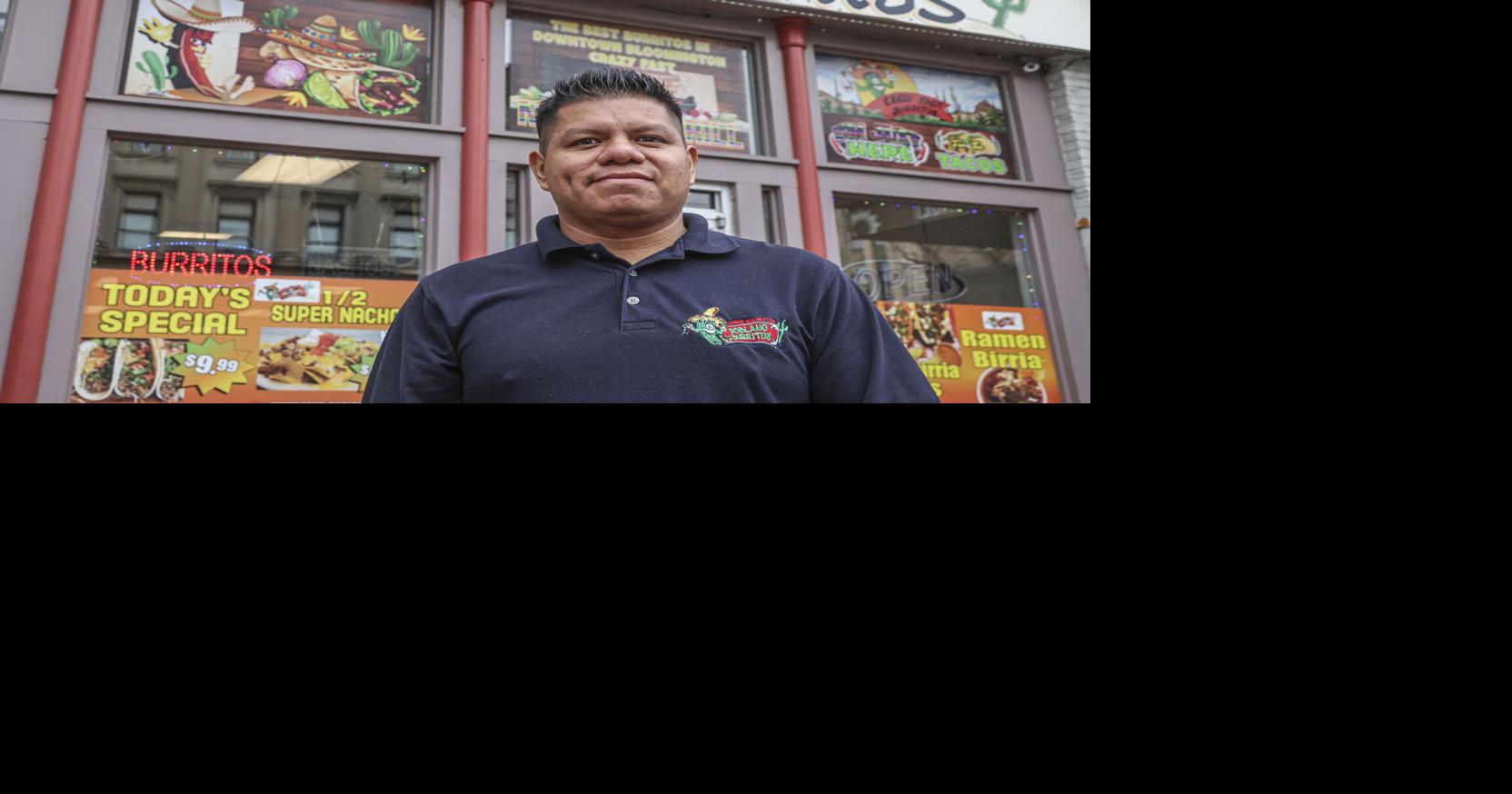 Downtown Bloomington's Poblano Burritos for Eats of the Week