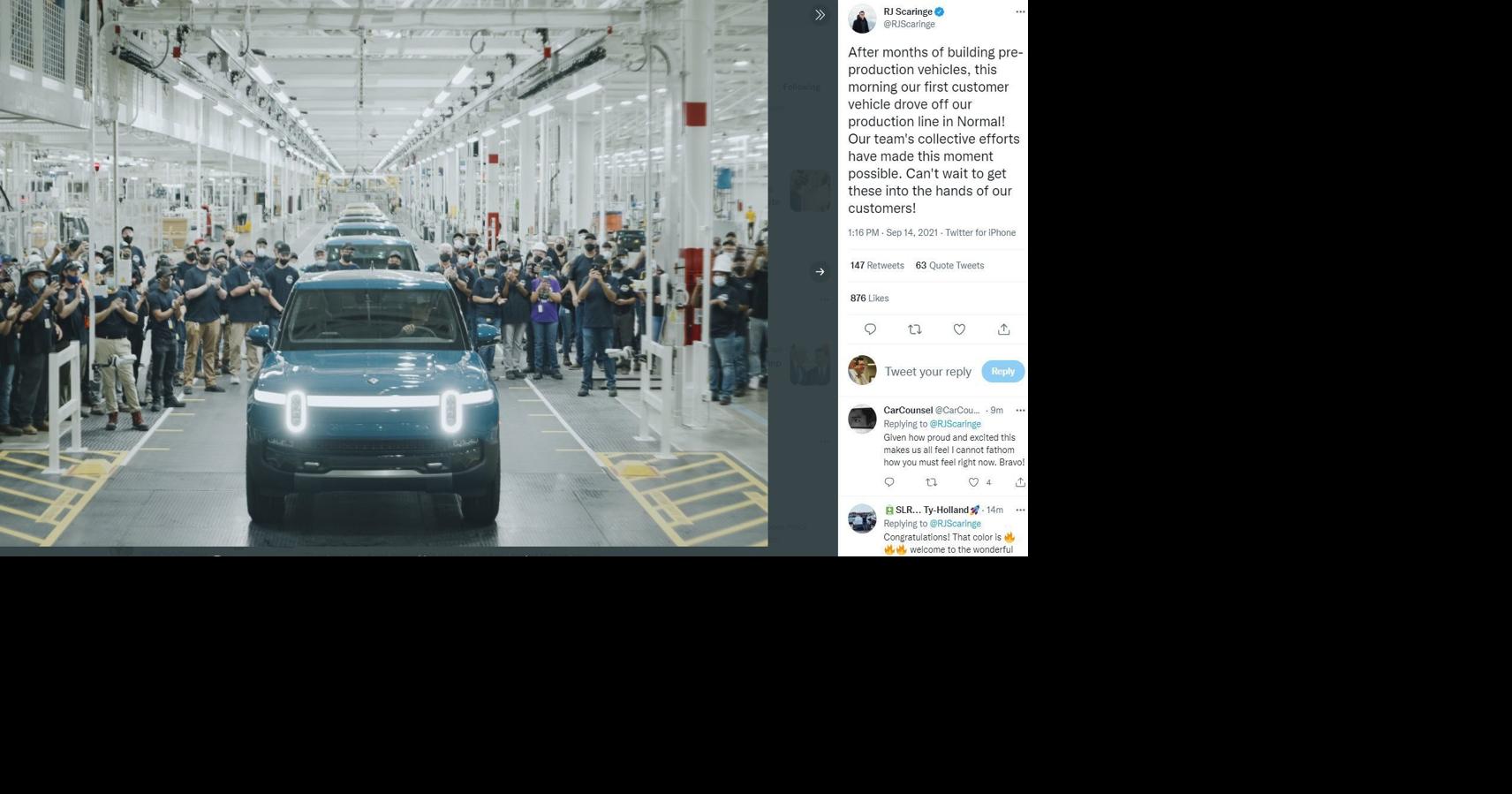 Rivian makes history at Normal factory