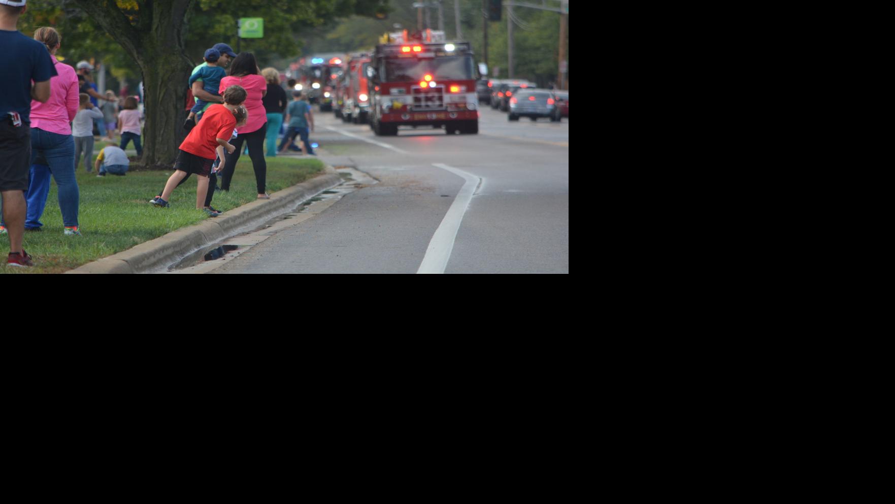 Fired up: Hundreds watch annual Fire Truck Parade | Local News ...