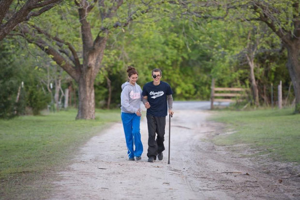 Photos: On set with Hoovey and family