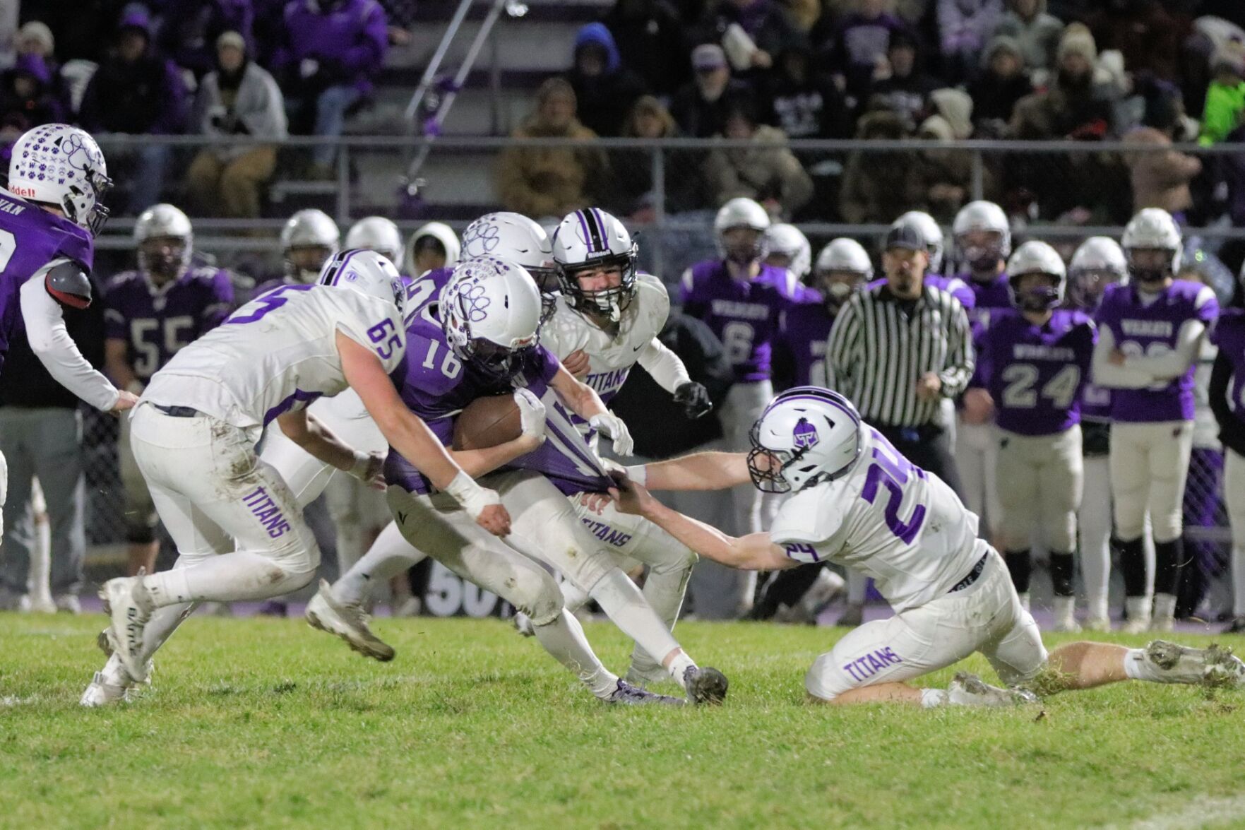 El Paso-Gridley football falls to Wilmington in Class 2A semifinals