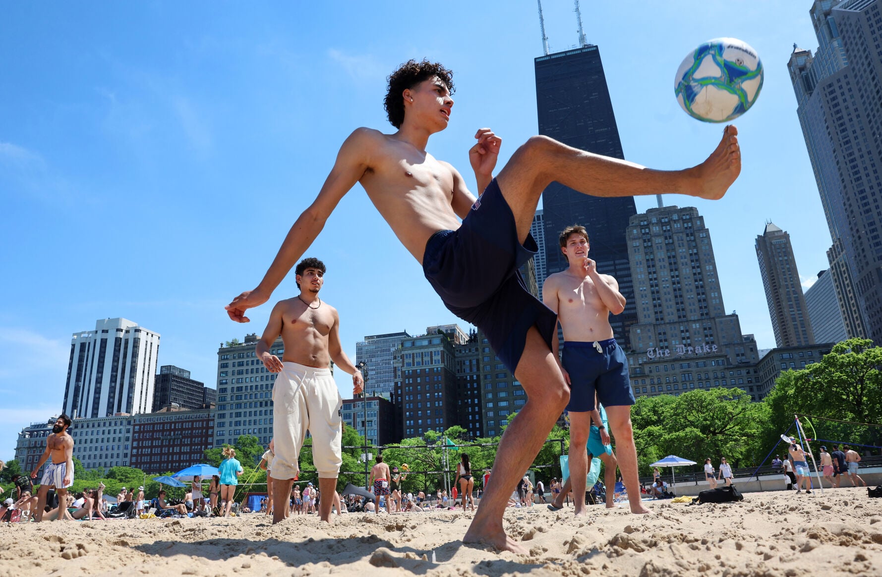 With the unofficial beginning of summer, Chicago’s beaches fill up