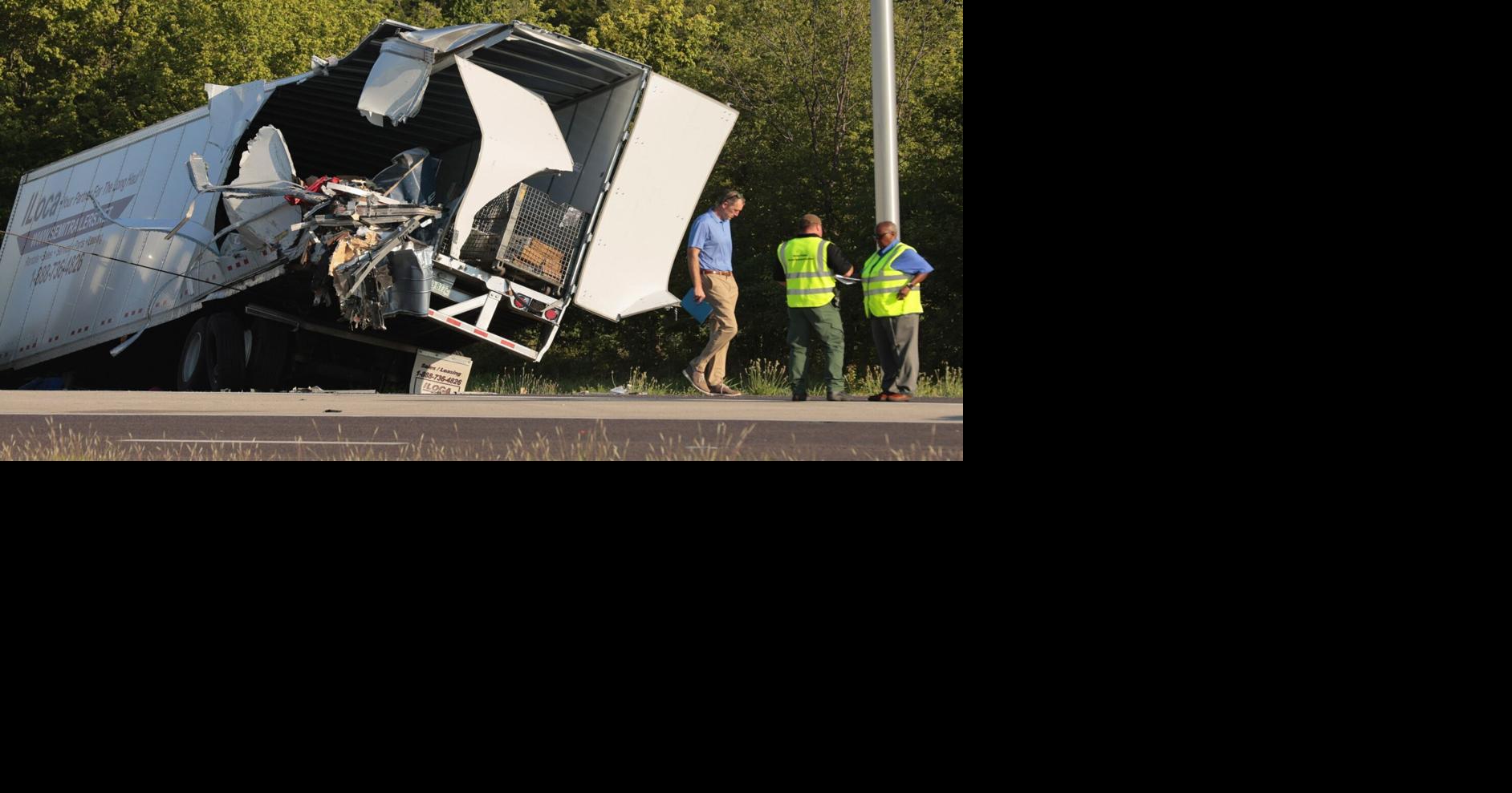 Madison County bus crash involved semis sitting on exit ramp. Why do ...