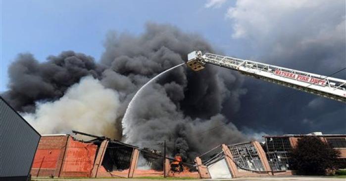 Tire plant fire ruled accidental