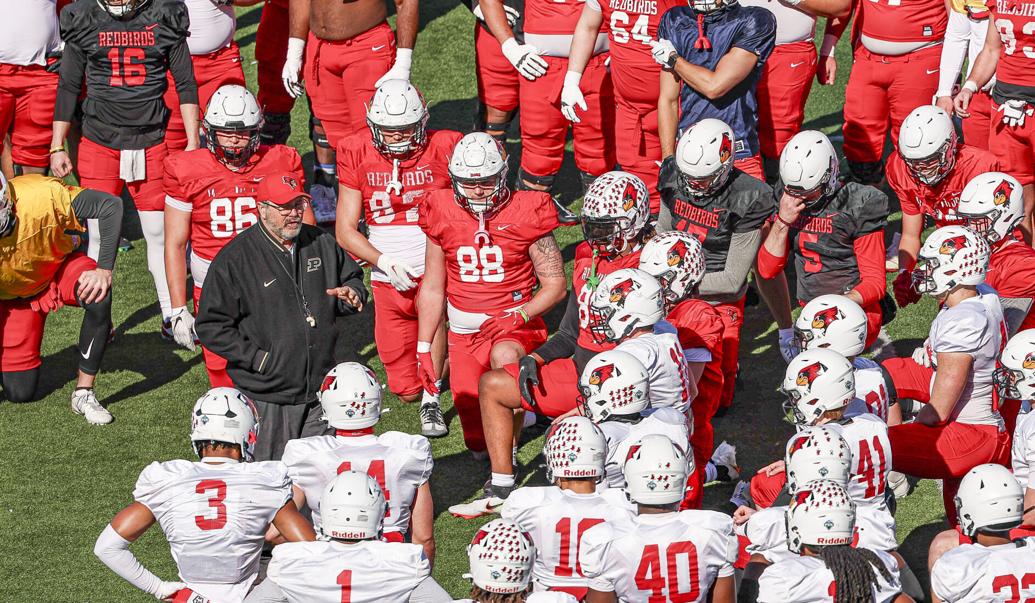 Photos: Illinois State football during Spring scrimmage at Hancock Stadium
