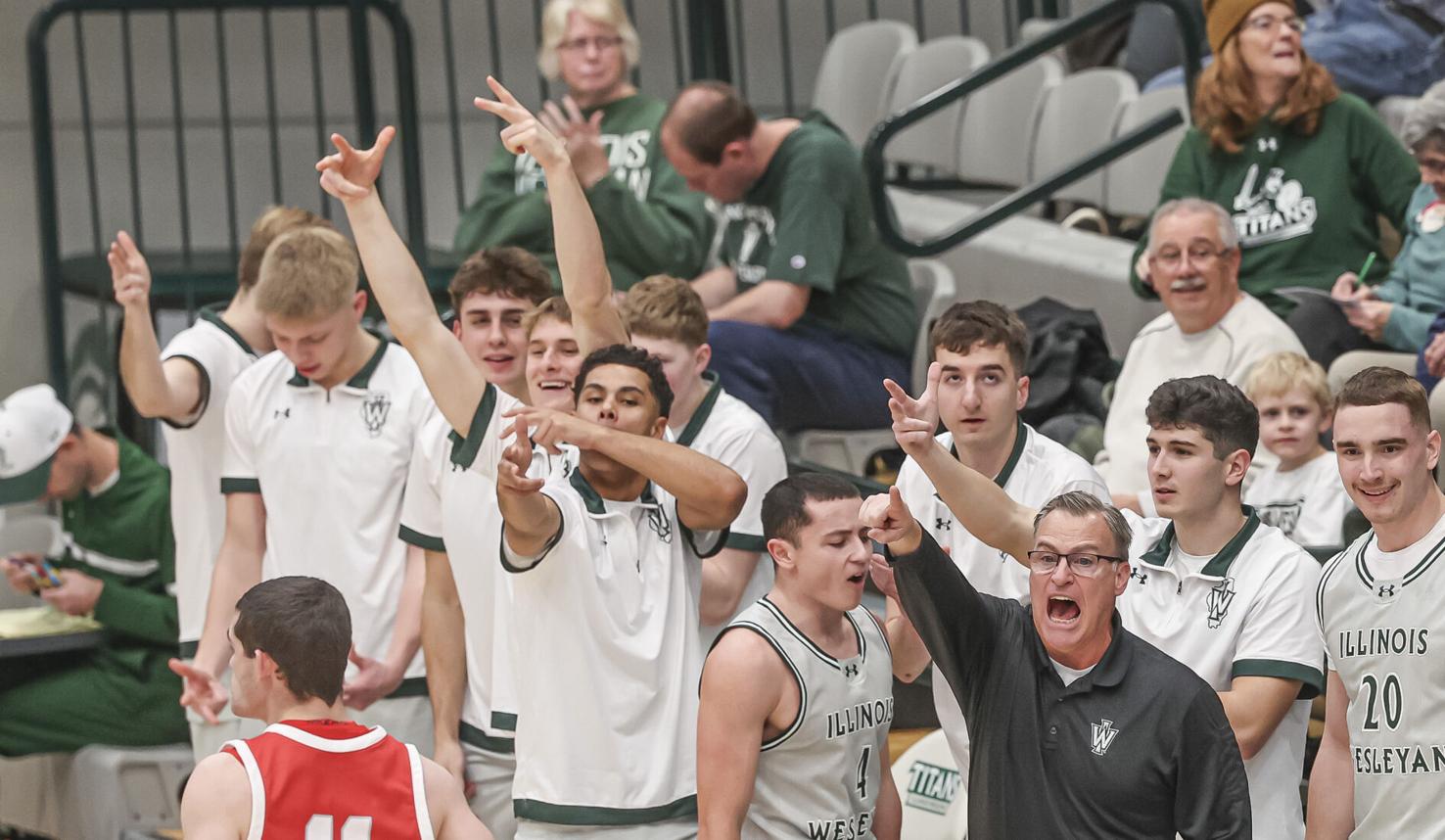 Photos: Washington University basketball at Illinois Wesleyan at Shirk ...