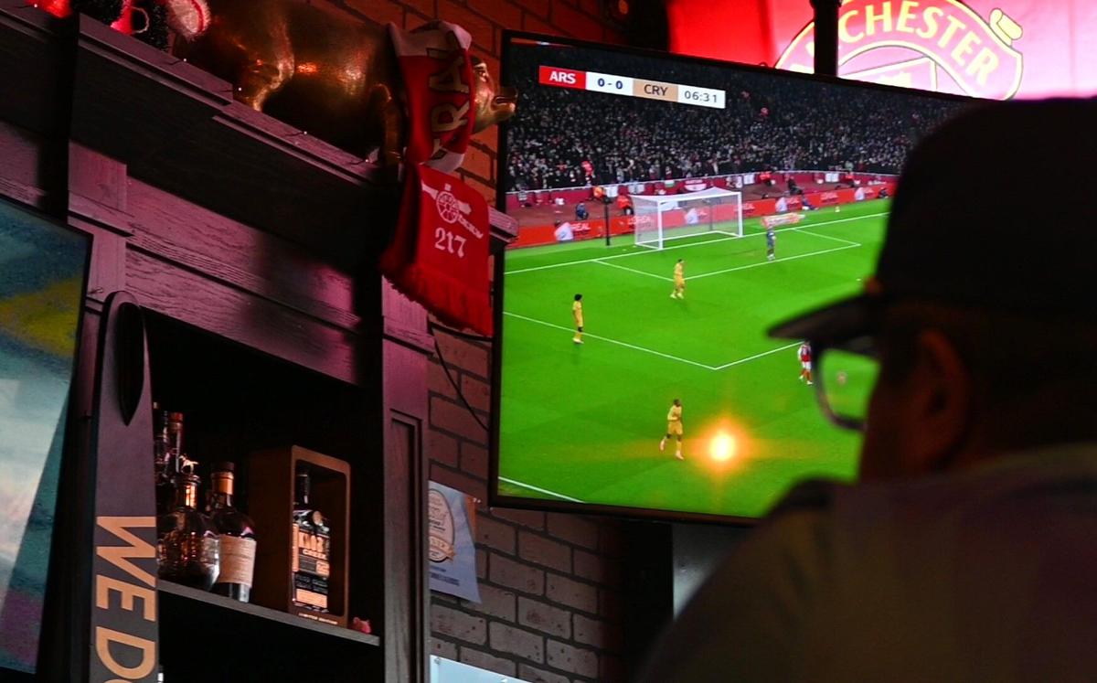 Brass Pig in Bloomington home to Arsenal Football fans