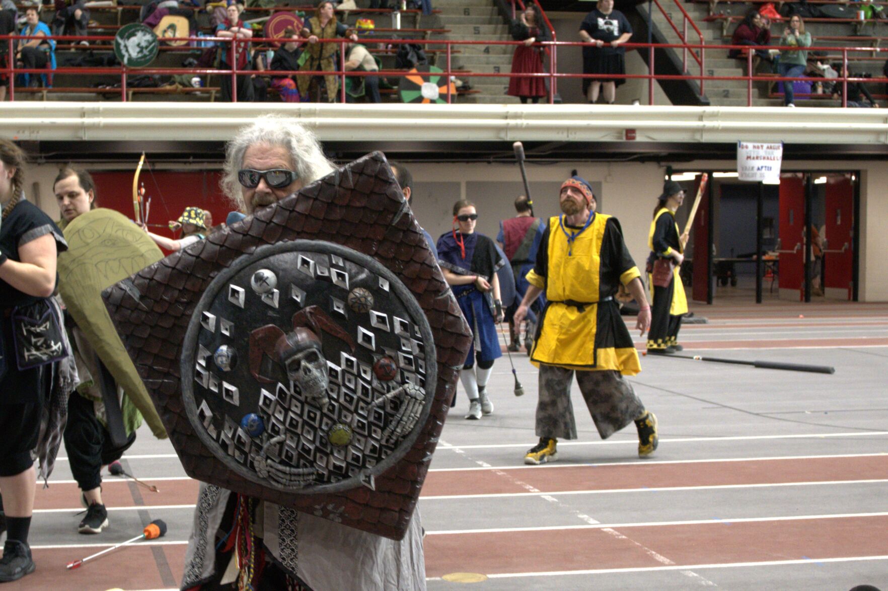 Wolfpack Opener at ISU brings together LARPers of Belegarth