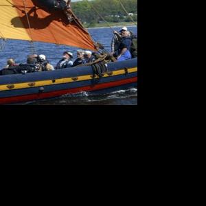 Biggest ever replica of Viking longship to sail from Denmark