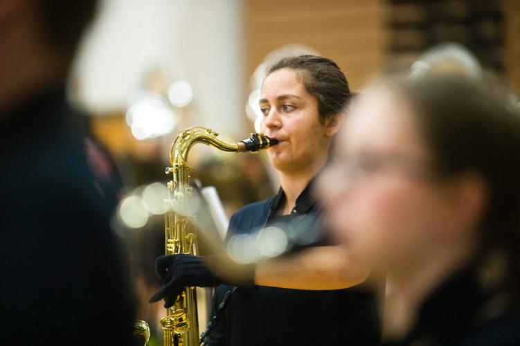 Come together: Normal Marching Band debuts combined group