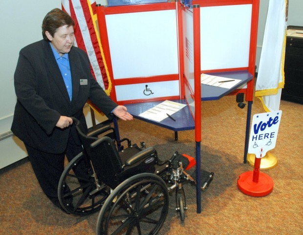 County unveils booth for voters with special needs
