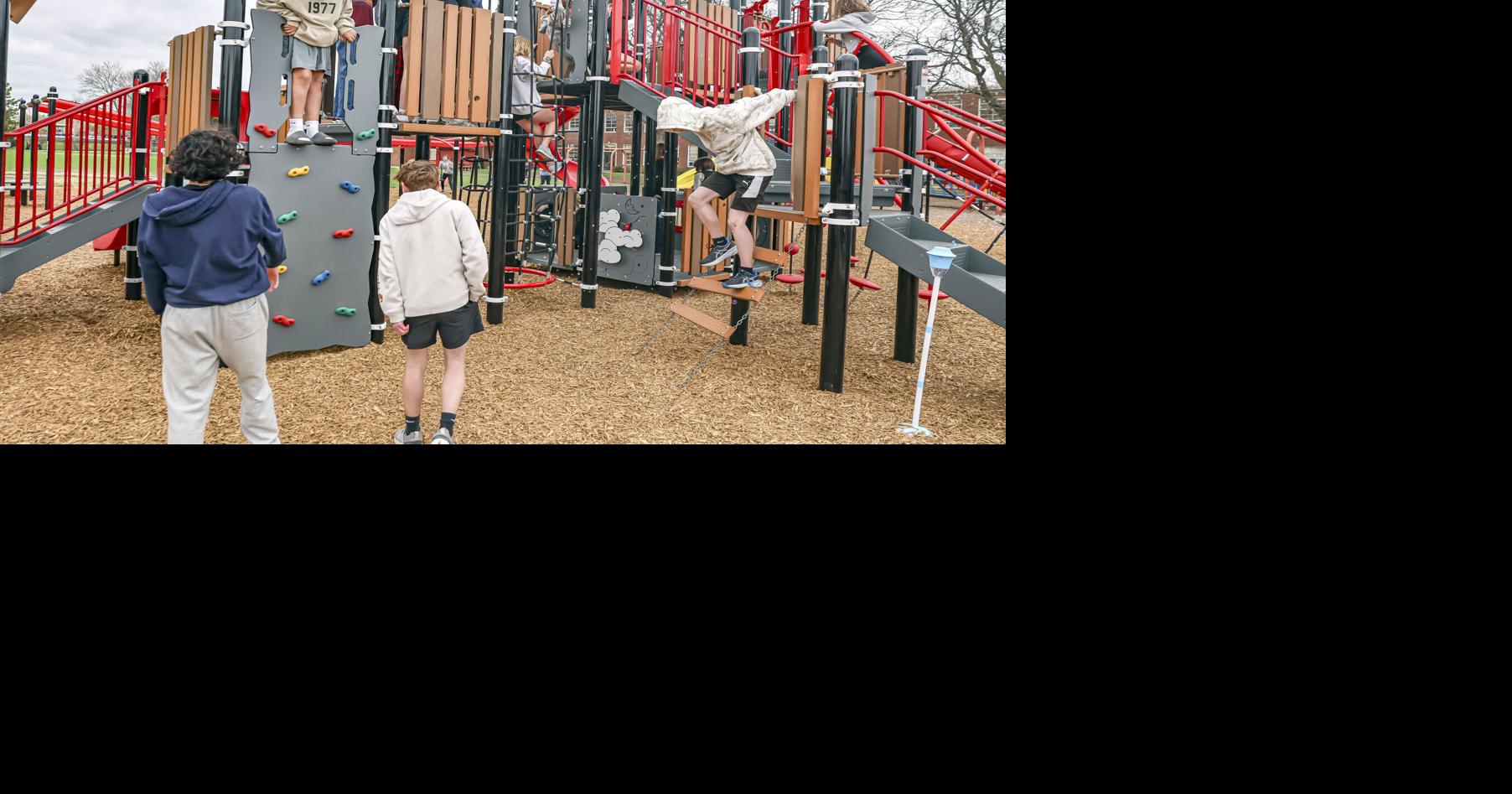 New playground unveiled at Thomas Metcalf