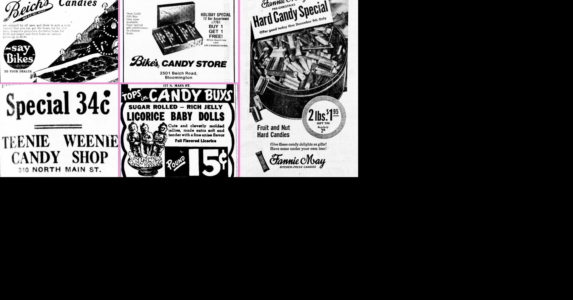 From Pease's to Payless Drugs, vintage candy ads through the years
