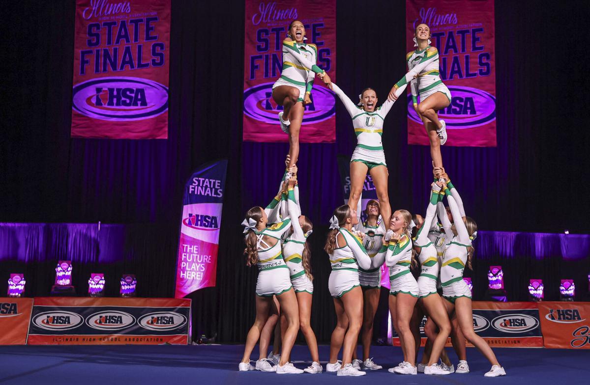 Lexington, U-High advance at IHSA State Cheer Finals