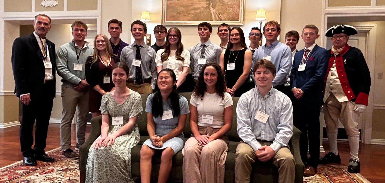 Bloomington Sons of American Revolution awards scholarships