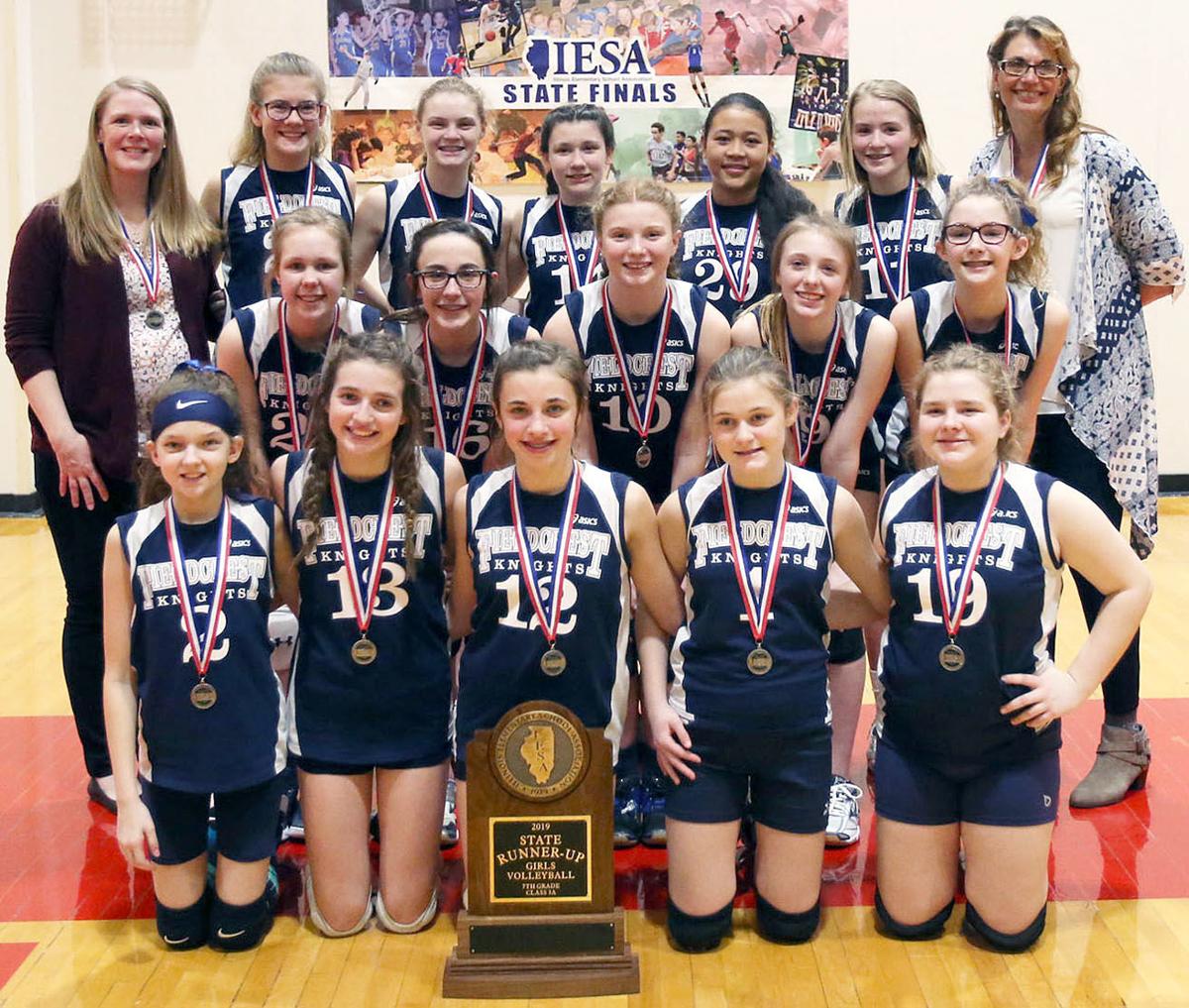 Unprecedented heights for Fieldcrest volleyball