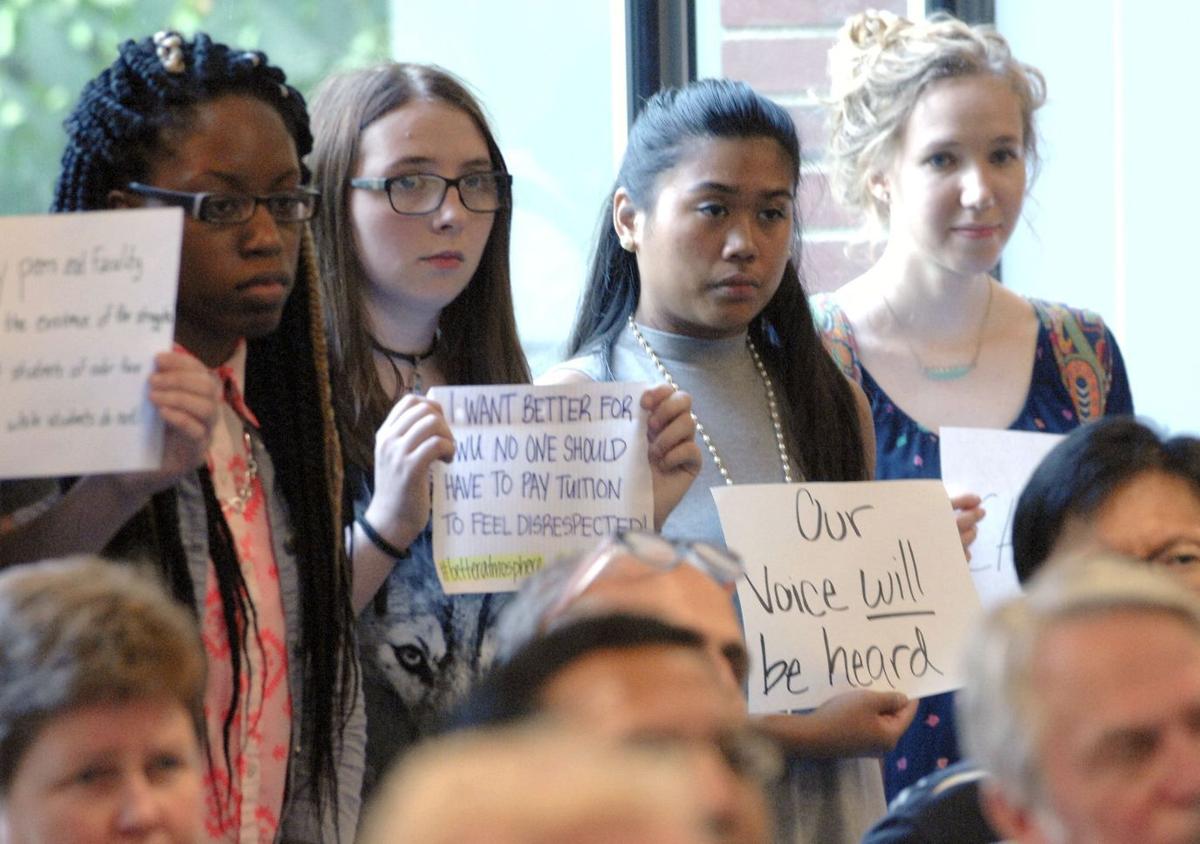 Racial epithet triggers protest