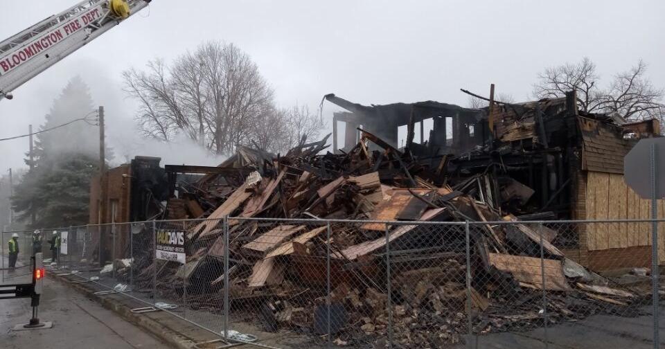 Fire crews respond to blaze in southwest Bloomington